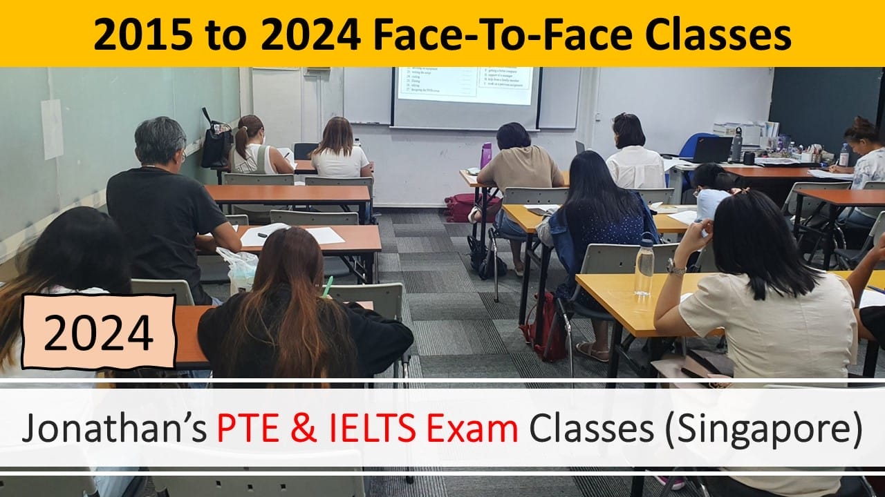PTE & IELTS Preparation Class In Singapore - Over 450 Passes!